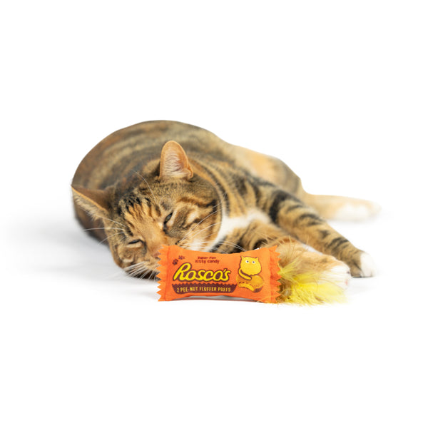 Roscos Fluffer Puffs Cat Toy - Huxley & Kent