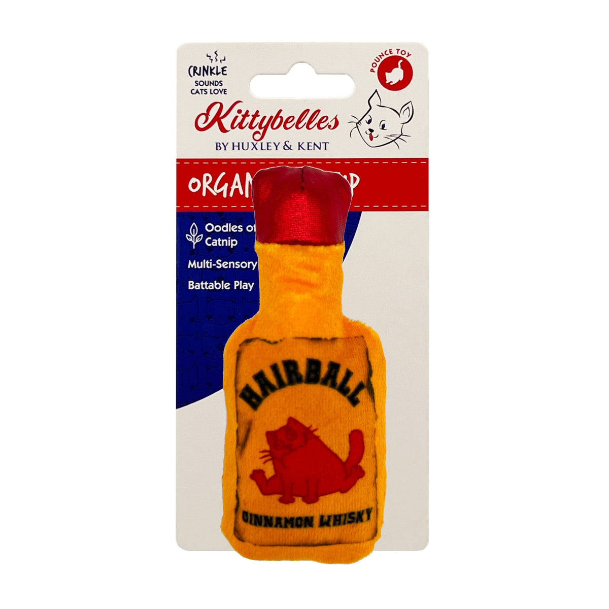 Hairball Cinnamon Whisky Cat Toy – Huxley & Kent